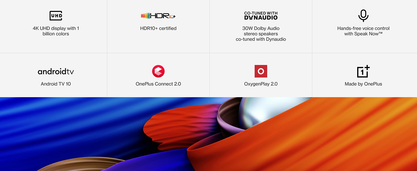 Buy OnePlus 65U1S 4K Ultra HD Smart Android LED TV LED 65 inch inch ...