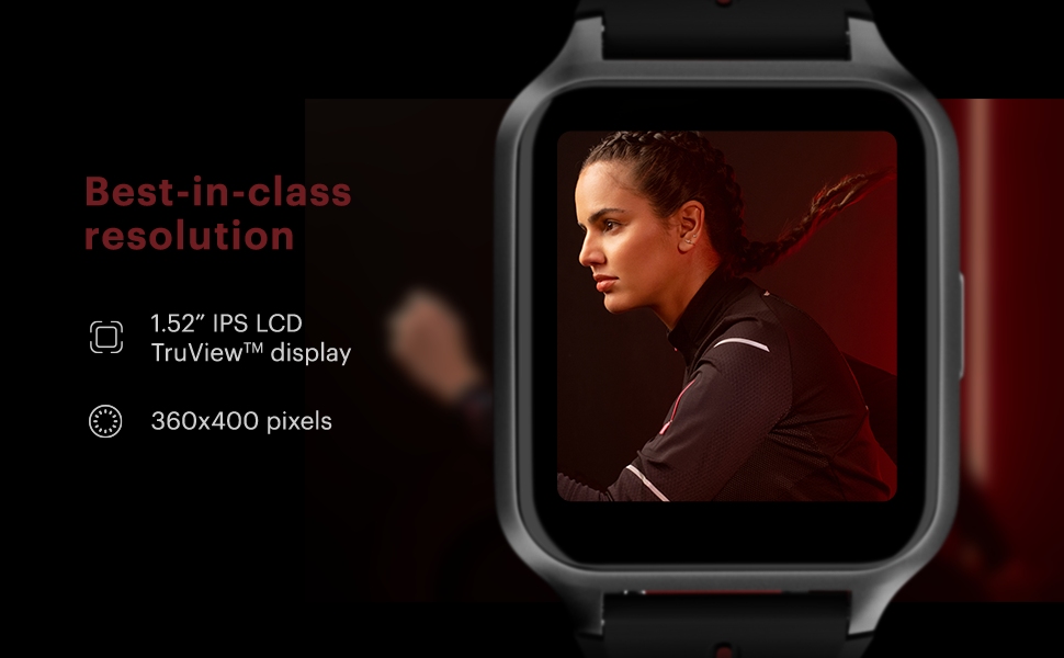 Noise X-Fit 1 Smart Watch (HRX Edition) Fitness Tracker with 1.52 IPS ...