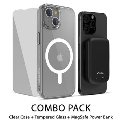 Combo Offer - Muvtech iPhone 15 Snapkit (Clear Case & Glass) | URBN ...